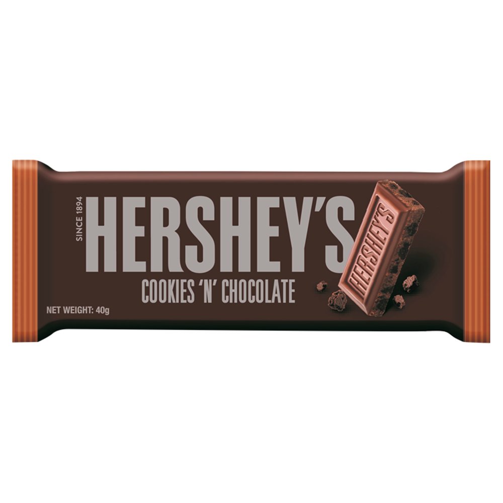 Hershey's Cookies 'N' Chocolate Čokoláda 40g :: CandyLoco